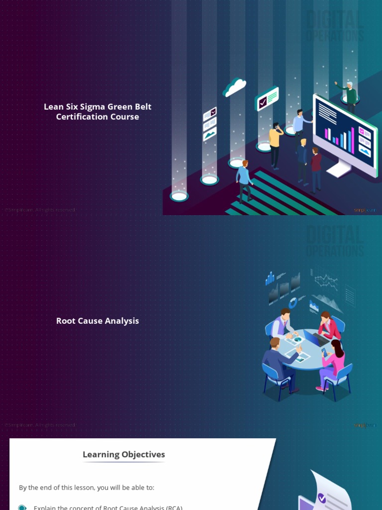 Lesson - 5.2 - Root Cause Analysis - Improve - Phase | PDF | Causality | Systems Science