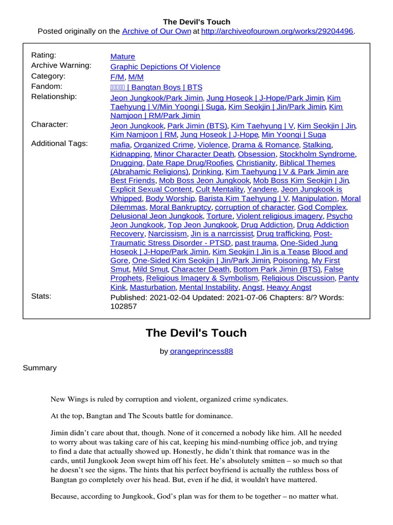The Devils Touch | PDF | Cats