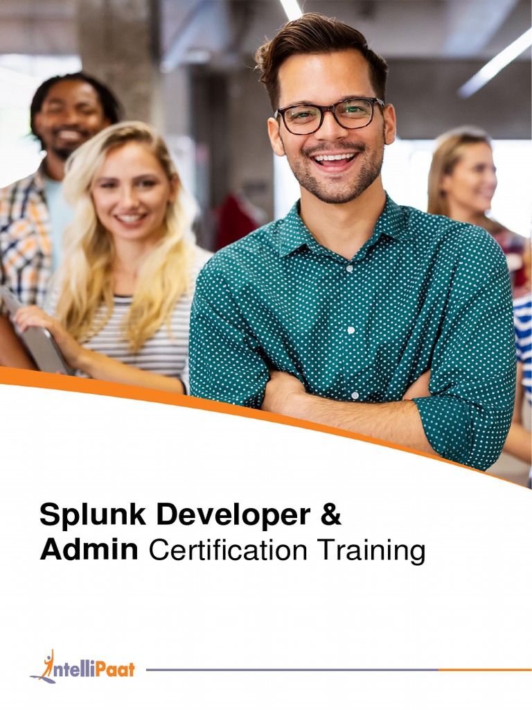 Splunk Developer And Admin Certification Training Brochure Pdf Computer Cluster Linux