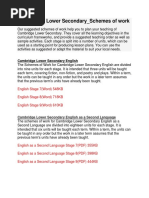 Cambridge Lower Secondary Science 0893 | PDF