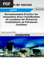 API RP 500/505 Hazardous Area Guidelines | PDF | Chemical Processes ...
