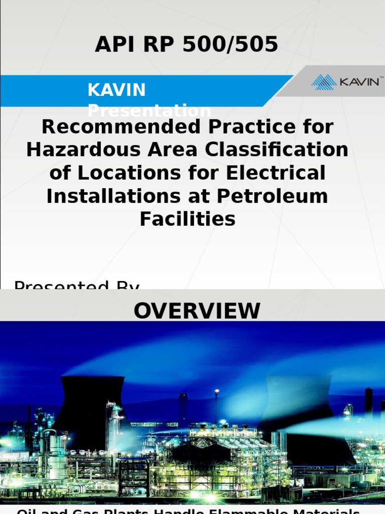 API 500 505 Presentation | PDF | Gas Technologies | Gases