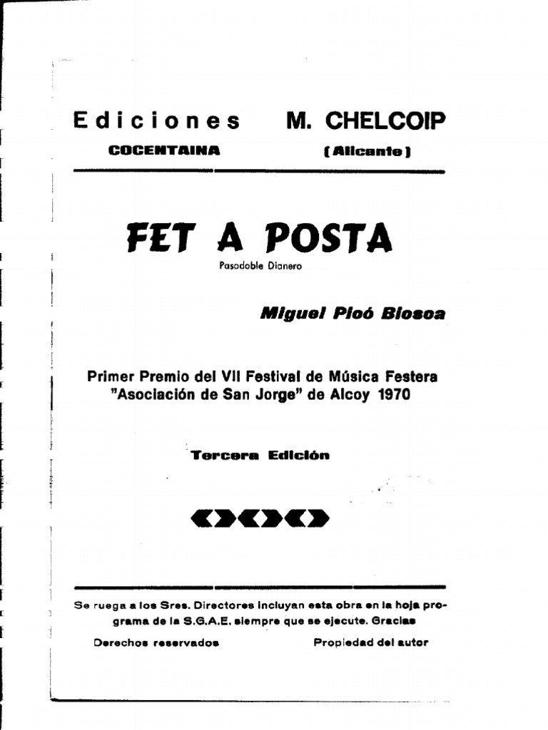 Fet A Posta | PDF