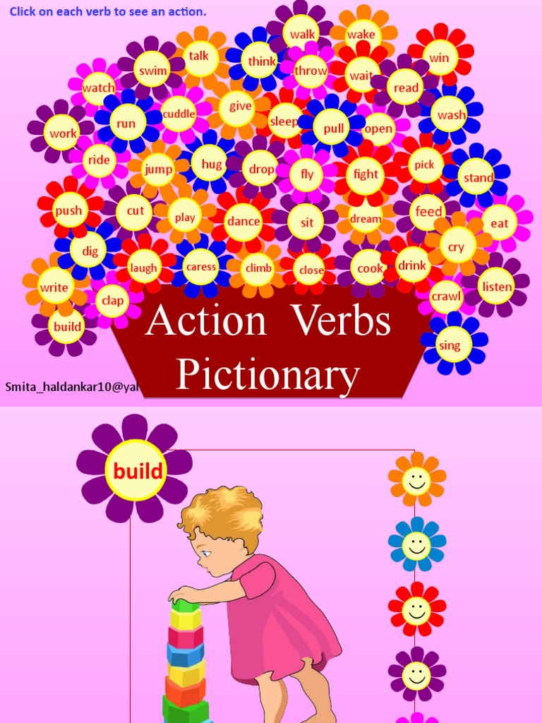 Action Verbs for Kids | PDF