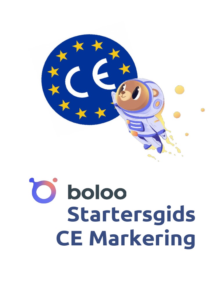Boloo Startersgids CE Markering | PDF