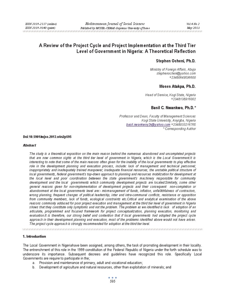 Project Cycle - Implementation Review | PDF | Evaluation | Program ...