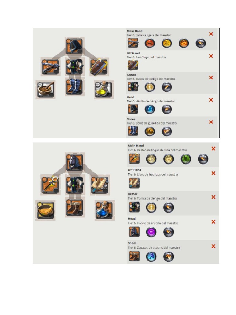 Builds de Hellgate en Albion | PDF