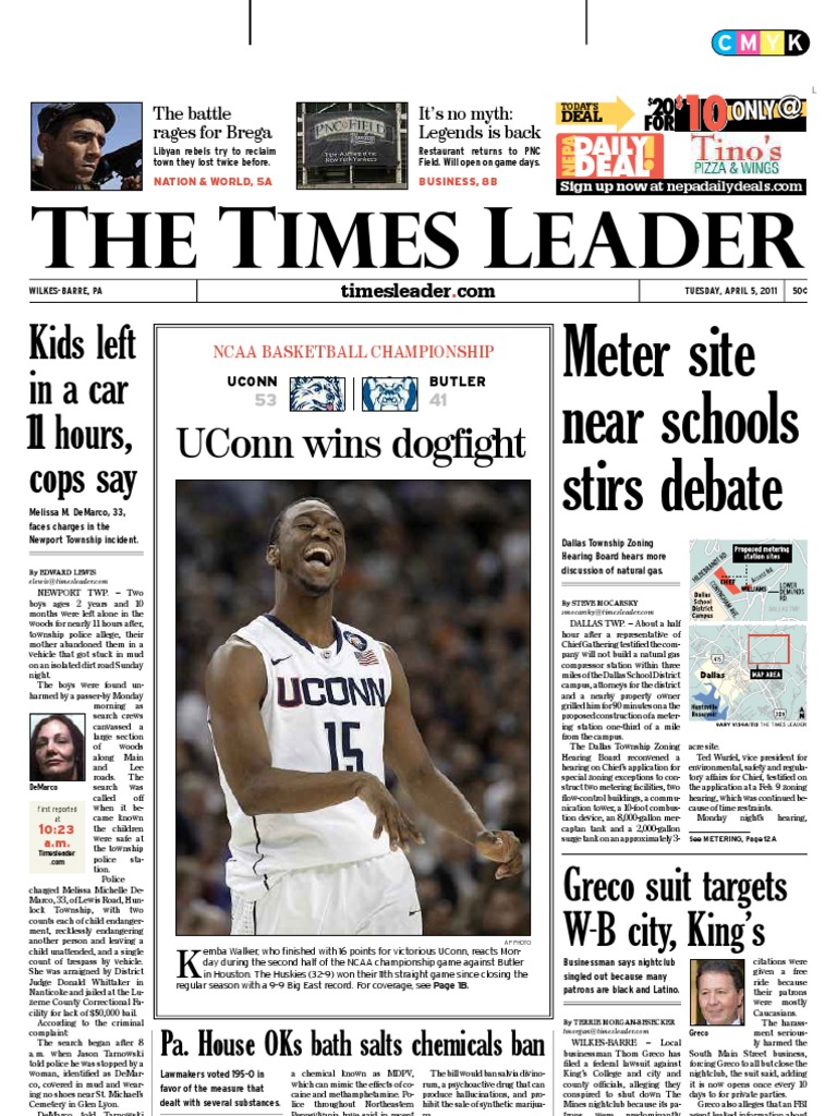 Times Leader 4-5 | PDF | Wilkes Barre | Justice