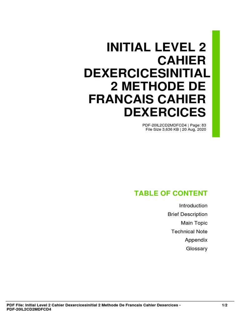 French Exercise Book PDF | PDF | E Books | Mac Os