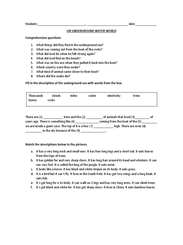 Chapter 6 Journey To The Centre of The Earth | PDF