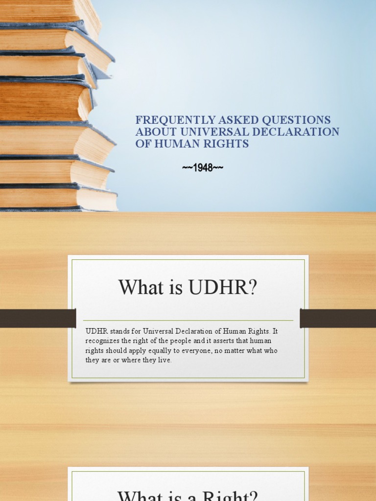 Key Insights into the Universal Declaration of Human Rights: A Summary ...