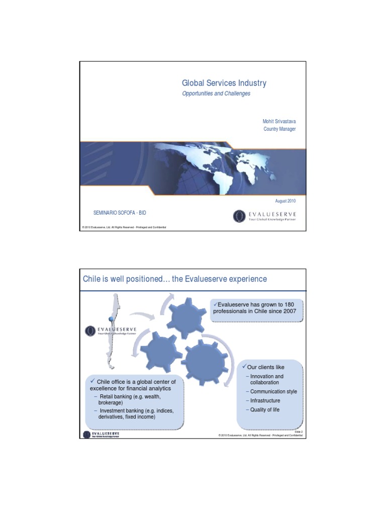 Global Services Industry: Opportunities and Challenges | PDF ...