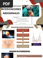 Procedimiento de Cesárea Kerr | PDF | Cirugía | Abdomen