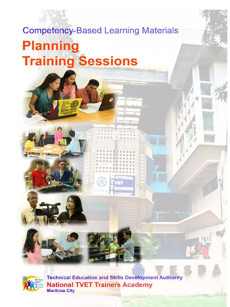 CBLM Planning Training Sessions | PDF | Competence (Human Resources ...