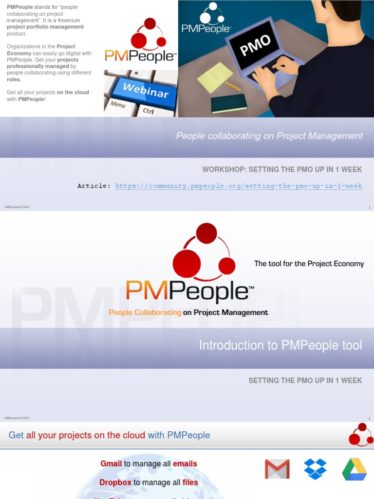 PMPeople PMO 1W | PDF | Project Management | Business