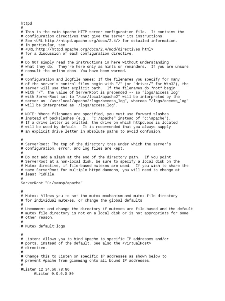 Apache Config | PDF | Transport Layer Security | Web Server
