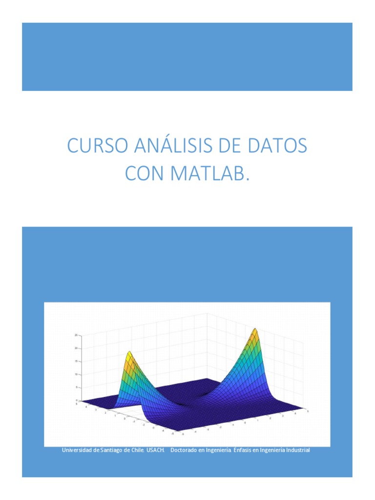 Curso de Análisis de Datos Con MatLab POR ALFONSO MANCILLA 01082018 | Download Free PDF ...