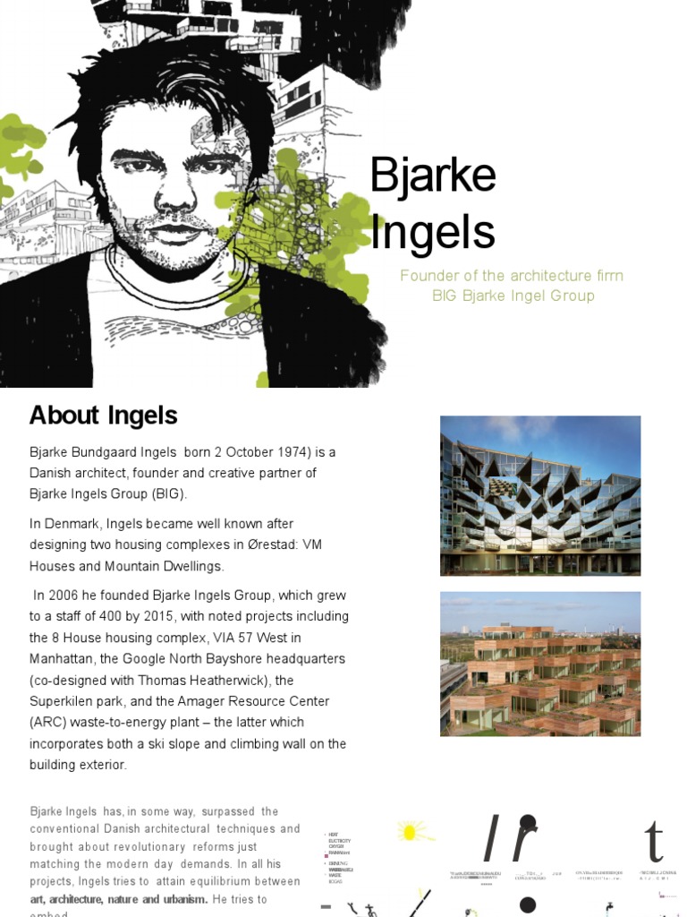 Bjarke Ingels: Innovative Architecture | PDF