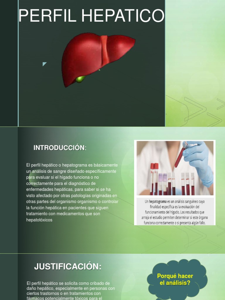 Perfil Hepatico | PDF | Hígado | Transaminasa
