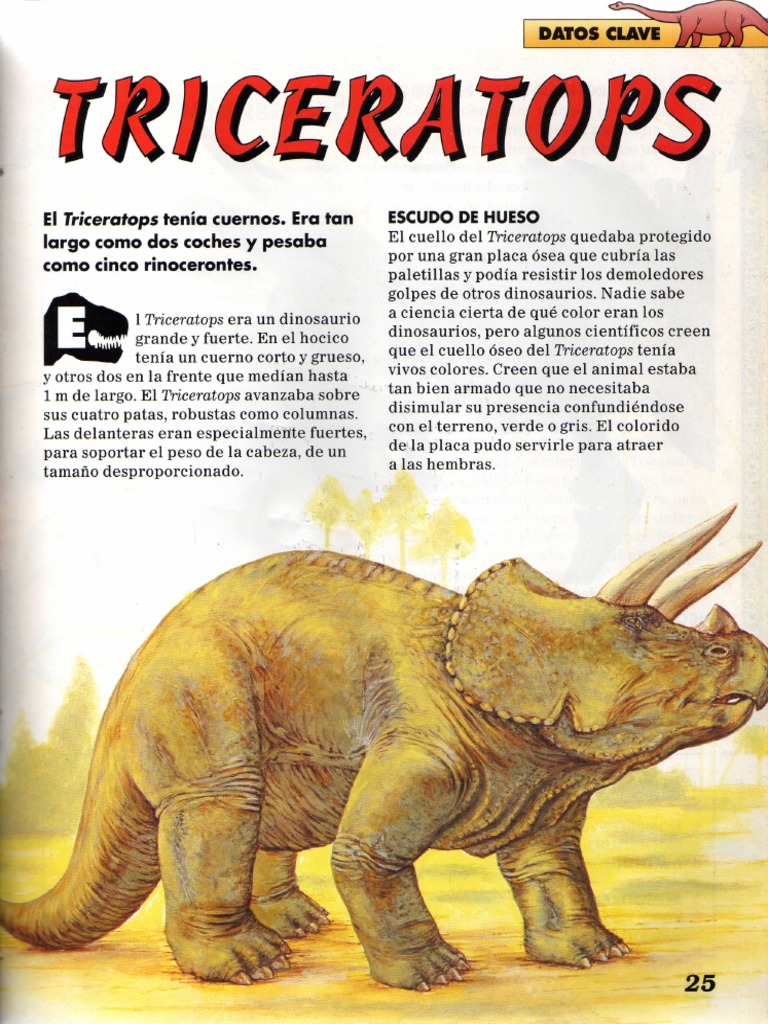 Dinosaurio 123 | PDF