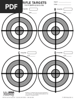 USPSA Target Silhouette Free Printable Targets by Targets4Free | PDF