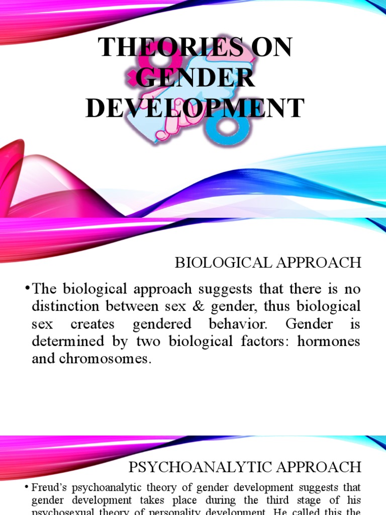 Theories On Gender Development | PDF | Gender Studies | Gender