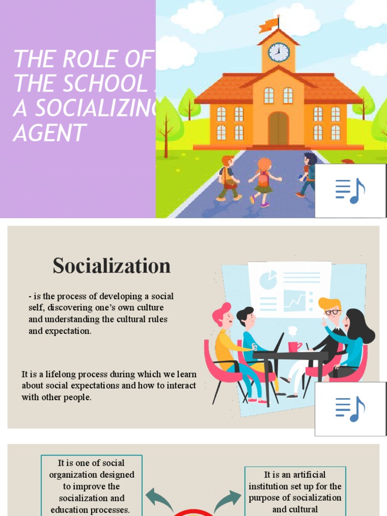 The Role of The School As A Socializing Agent 2 | PDF | Socialization ...