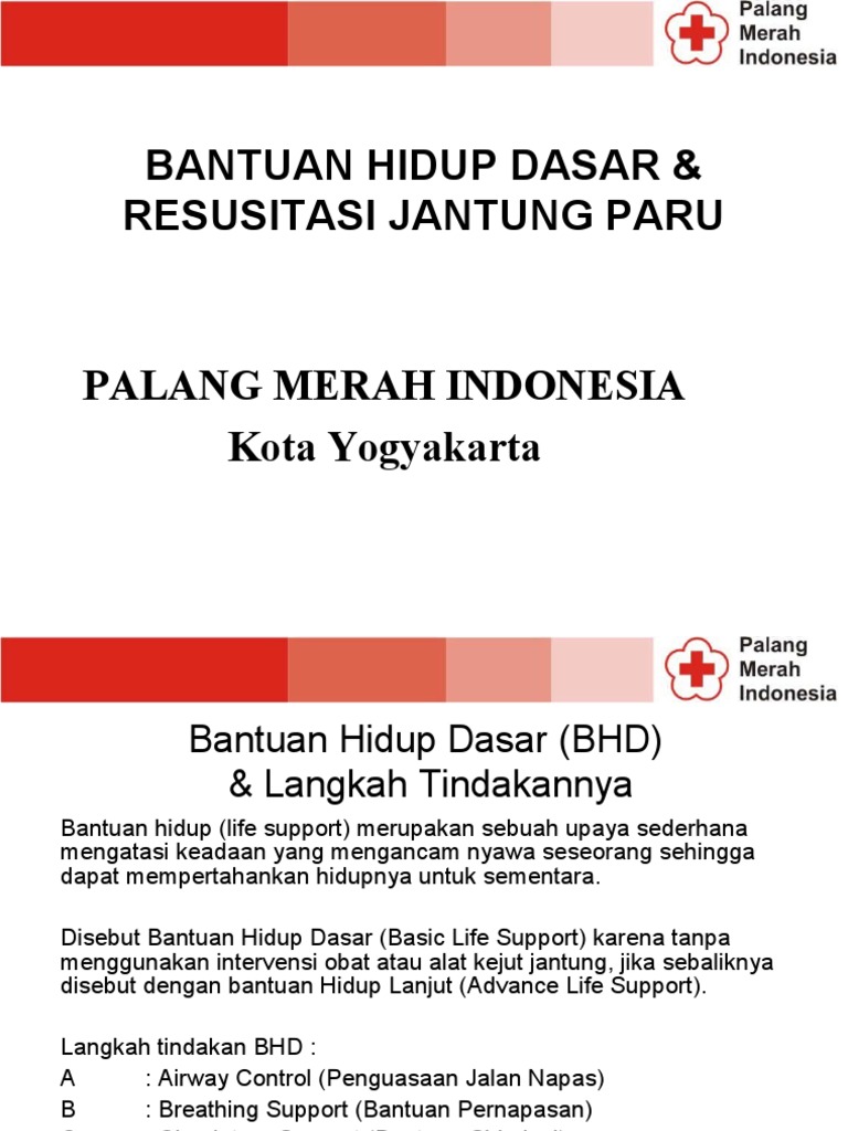 Bantuan Hidup Dasar | PDF | Pengembangan Diri | Kesehatan Holistik