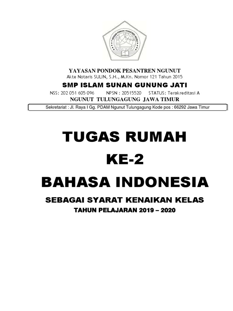 Bahasa Indo 8 K-13 Pat2 | PDF