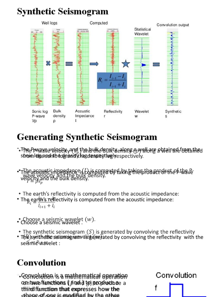 Generating Synthetic Seismograms Explained | PDF | Science ...