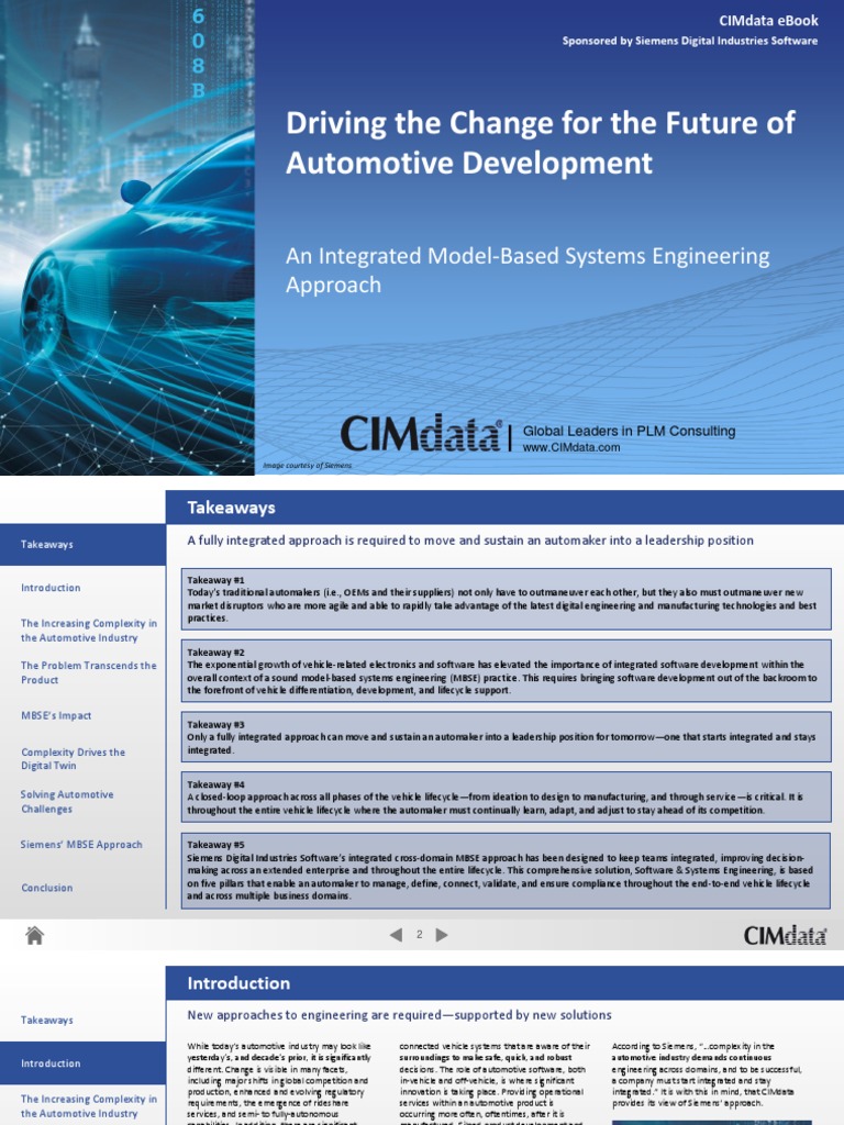 Software & Systems Engineering - Ebook - CIMdata - tcm27-90747 | PDF ...