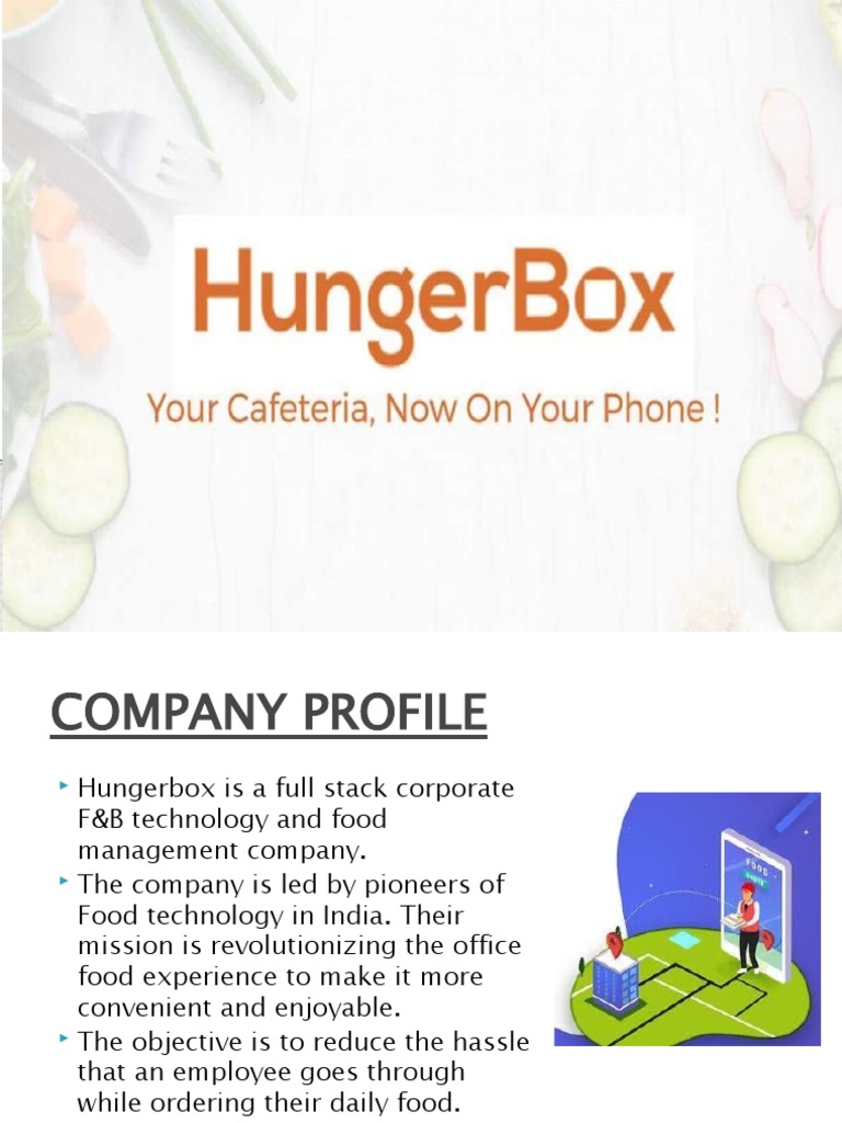 Hunger Box | PDF | Employment | Foods