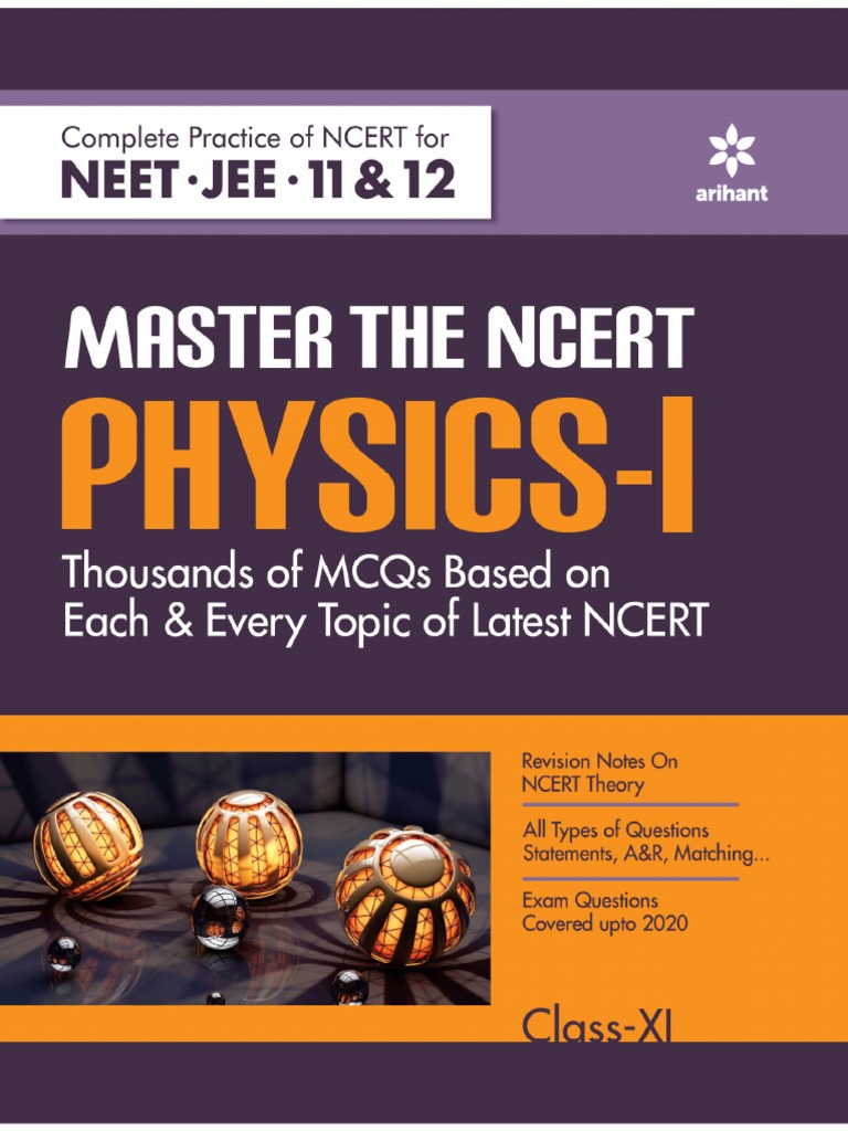 Arihant Master The NCERT Physics Class 11 | PDF