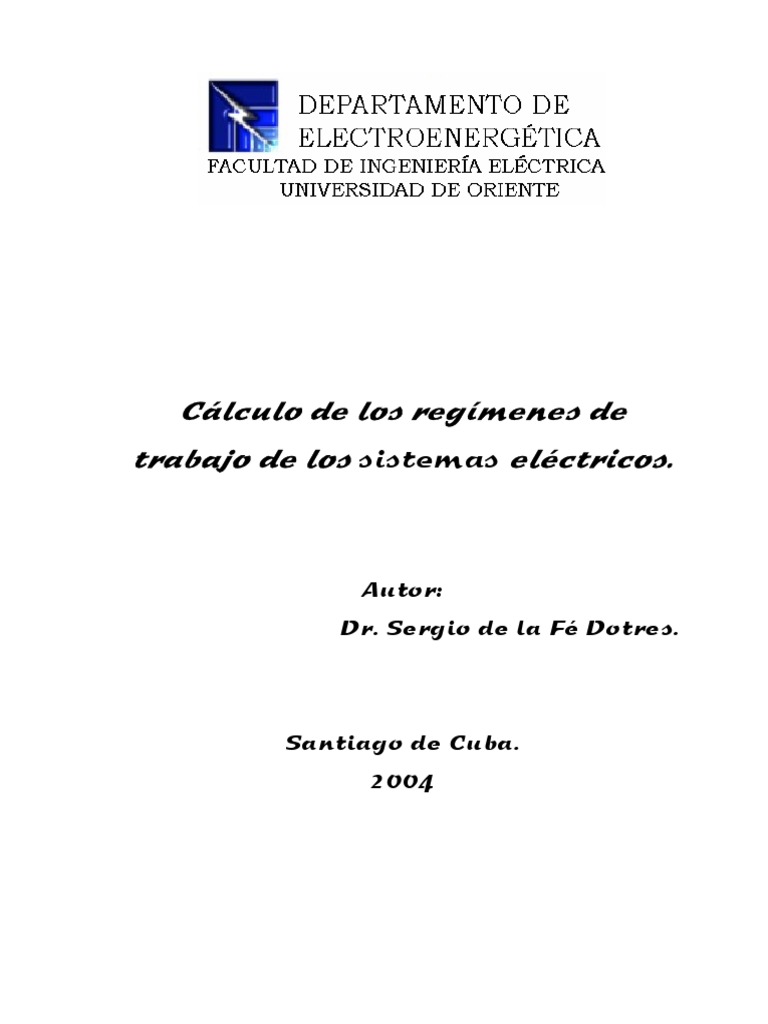 Capítulo 5 Flujo de Cargas | PDF | Energia electrica | Corriente eléctrica