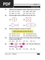 CBSE Class 2 Math Exam Paper | PDF