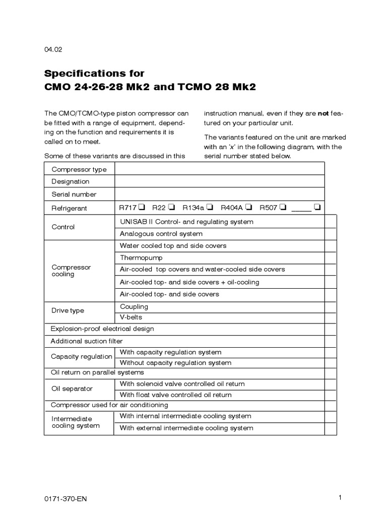 0171 370 en | PDF | Belt (Mechanical) | Machines