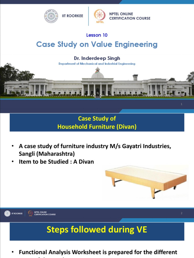 Applying Value Engineering Techniques to Reduce Costs and Enhance Value ...