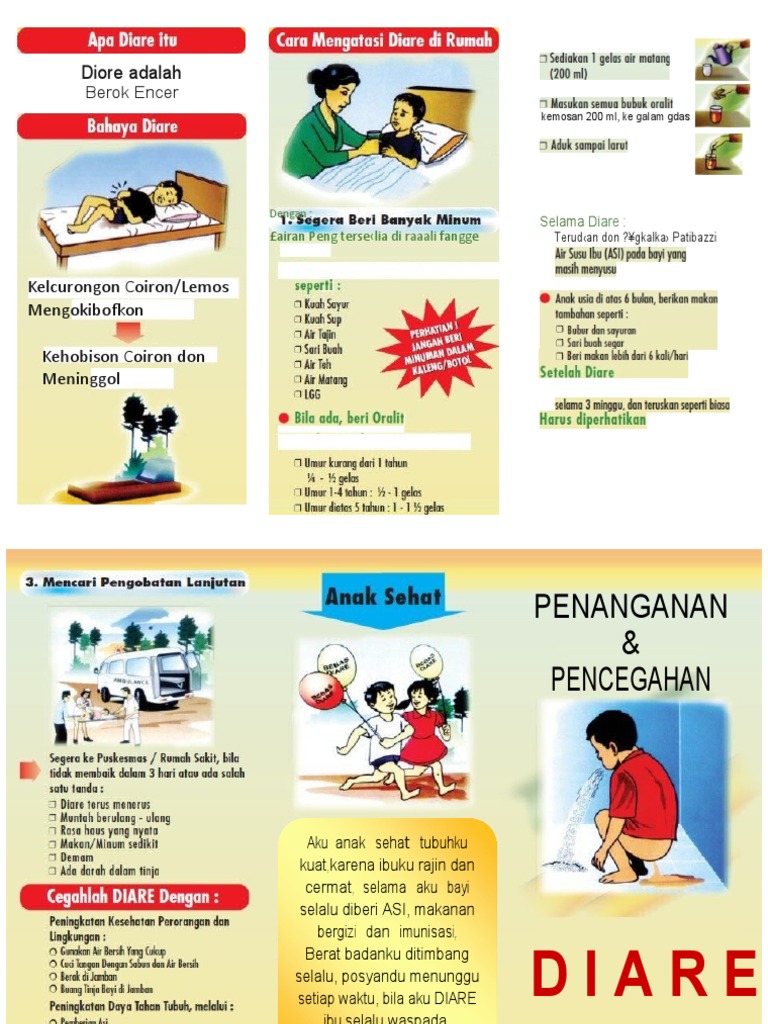 Leaflet ISPA Pada Anak | PDF