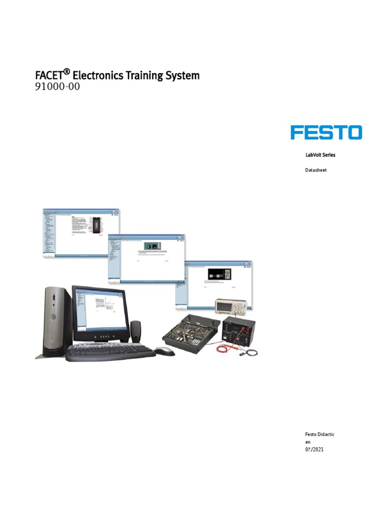 Facet Electronics Training System 91000-00: Labvolt Series | PDF ...