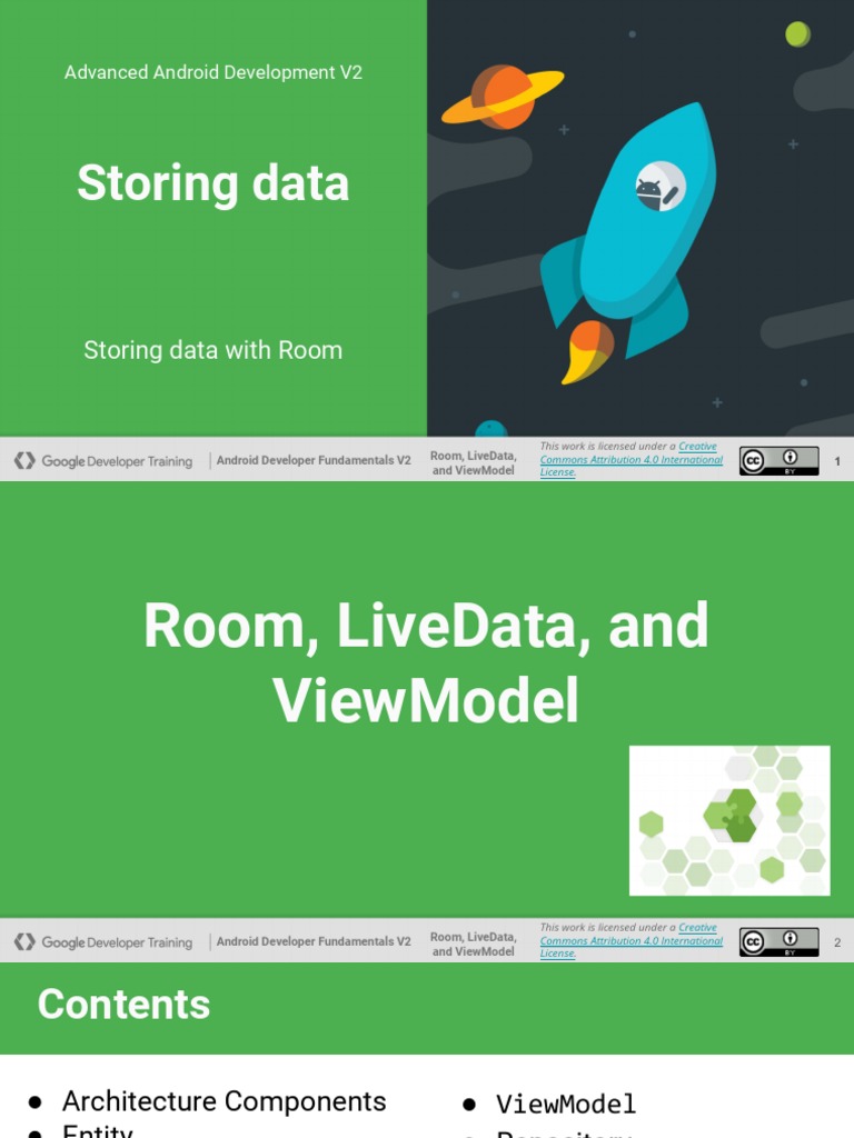08-4. Room, LiveData, and ViewModel | PDF | Databases | Android (Operating System)