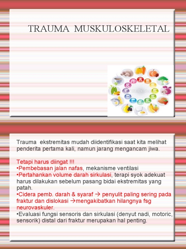 Trauma Muskuloskeletal | PDF