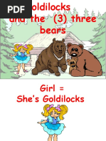 Goldilocks and The 3 Bears Script | PDF | Goldilocks And The Three ...