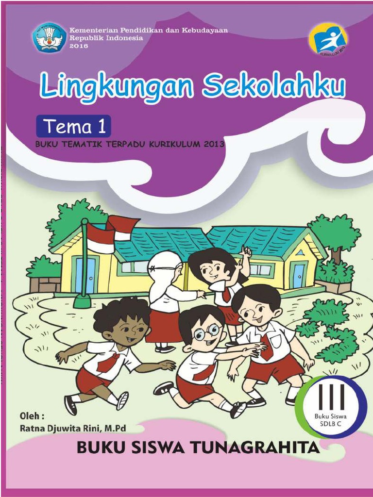 BS Tunagrahita 3 Tema 1 - Compressed | PDF | Kajian Bahasa Asing