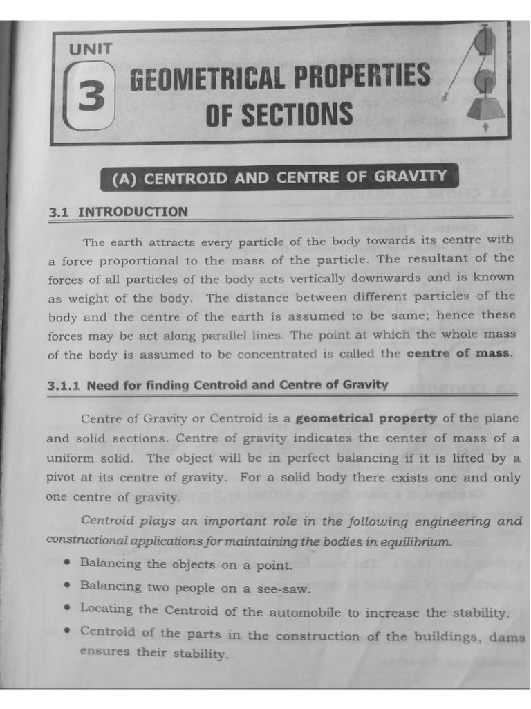 Ometrical Properties of Sections | PDF