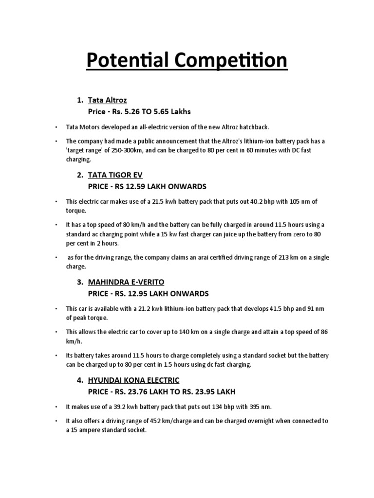 Potential Competition | PDF