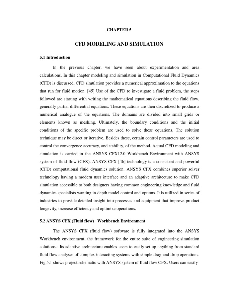 CFD Modeling with ANSYS CFX Overview | PDF | Computational Fluid ...