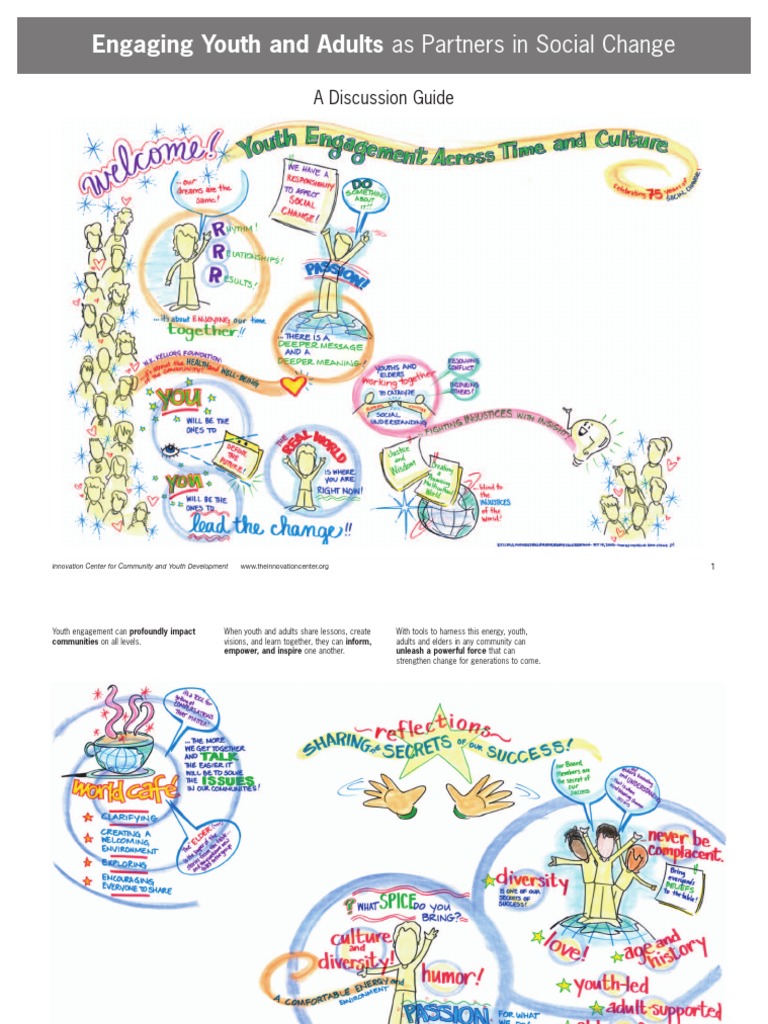 Engaging Youth and Adults As Partners in Social Change: A Discussion ...