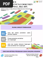 Pedoman Penyusunan Andal Dan RKL-RPL | PDF