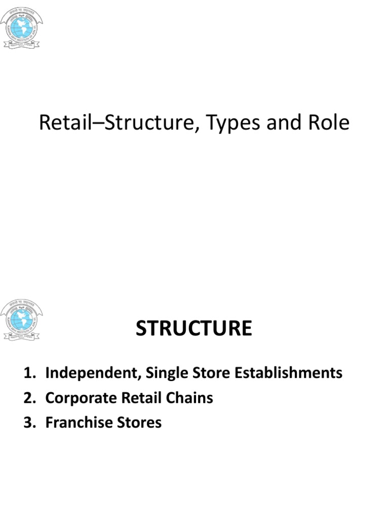 Retail Structure, Types and Role | PDF | Retail | Supermarket