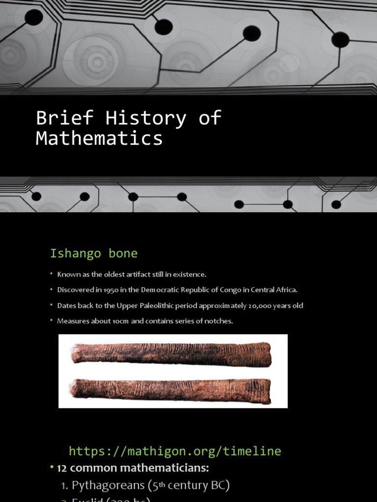 Brief History Of Mathematics PDF Pattern Symmetry